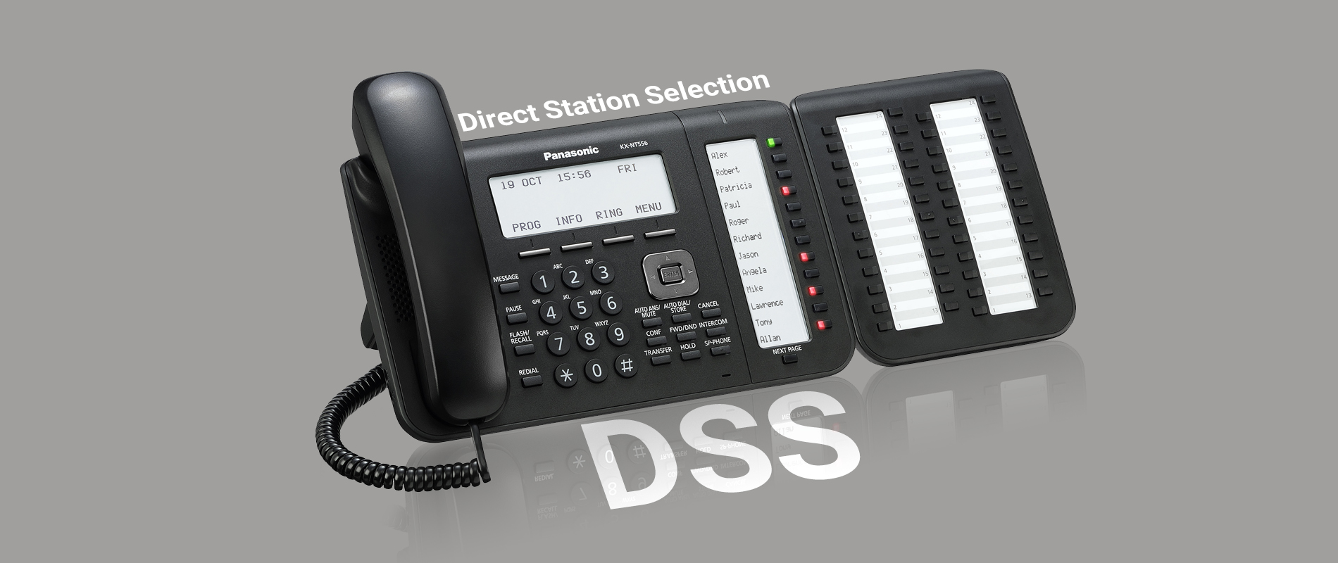 تعریف دکمه های DSS -دسترسی سریع – نمایندگی تلفن پاناسونیک